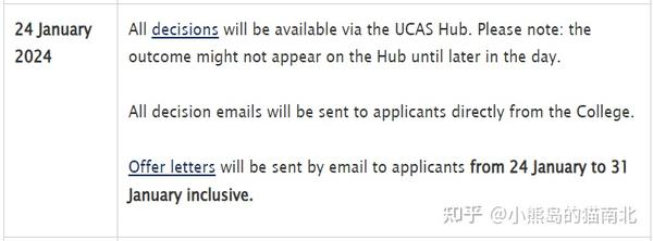 24Fall英国热门高校英本offer发放时间盘点→ - 知乎