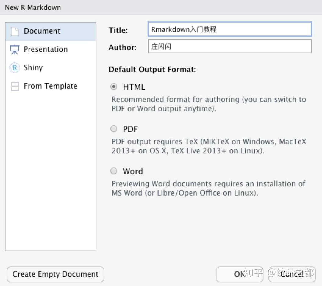 1.5w字的Rmarkdown入门教程汇总 - 知乎