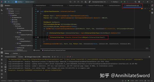 【UE5 C++】Interface - 知乎