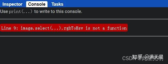 Google Earth Engine（GEE）——image.select(...).rgbToHsv is not a function - 知乎