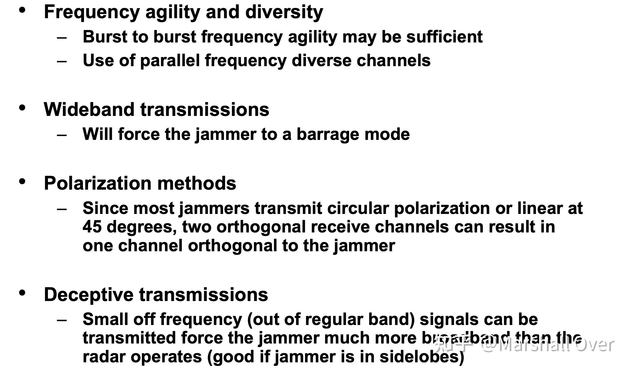 (廿一)MIT公开课雷达系统工程之电子子对抗(ECM) - 知乎