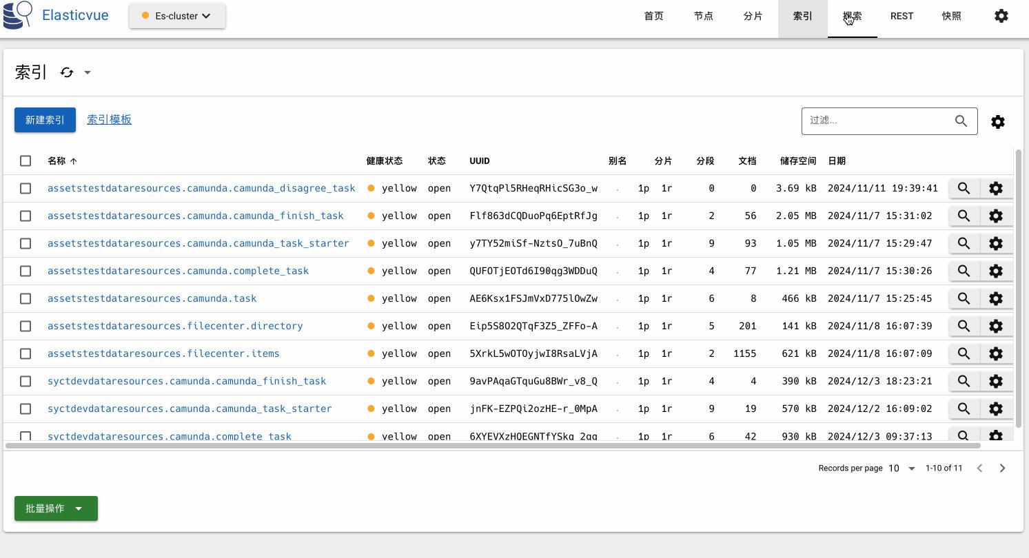 推荐一款轻量级且强大的 Elasticsearch Gui : Elasticvue 知乎