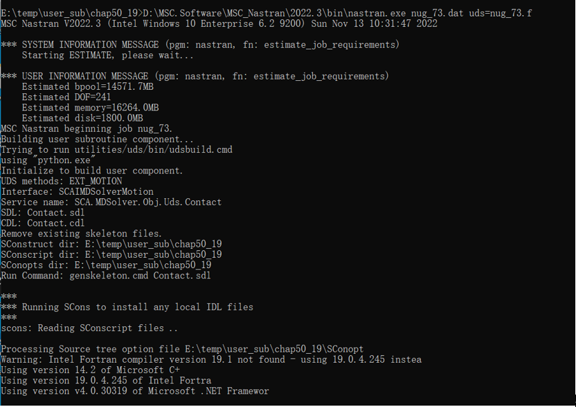 MSC Nastran用户子程序功能的使用方法 - 知乎