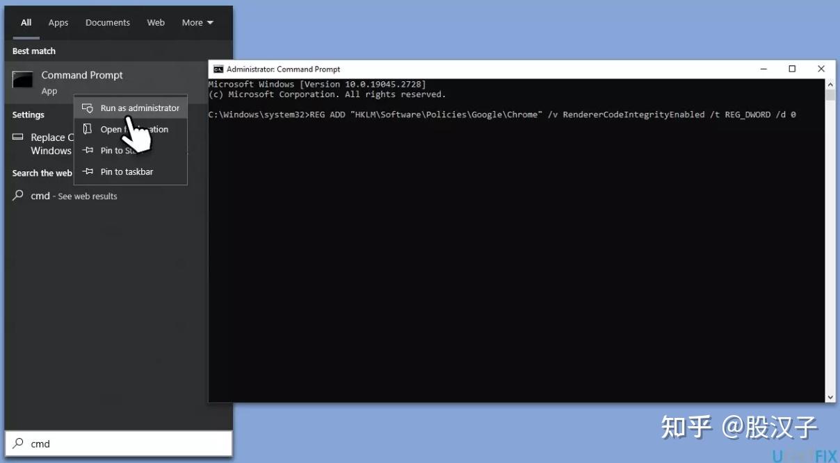 【教程】修复谷歌Chrome浏览器"Status_Invalid_Image_Hash"错误的方法 - 知乎