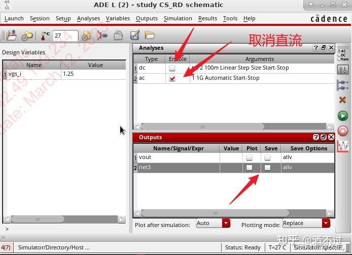 （三）基于 cadence617 交流仿真、瞬态仿真 图文教程 - 知乎