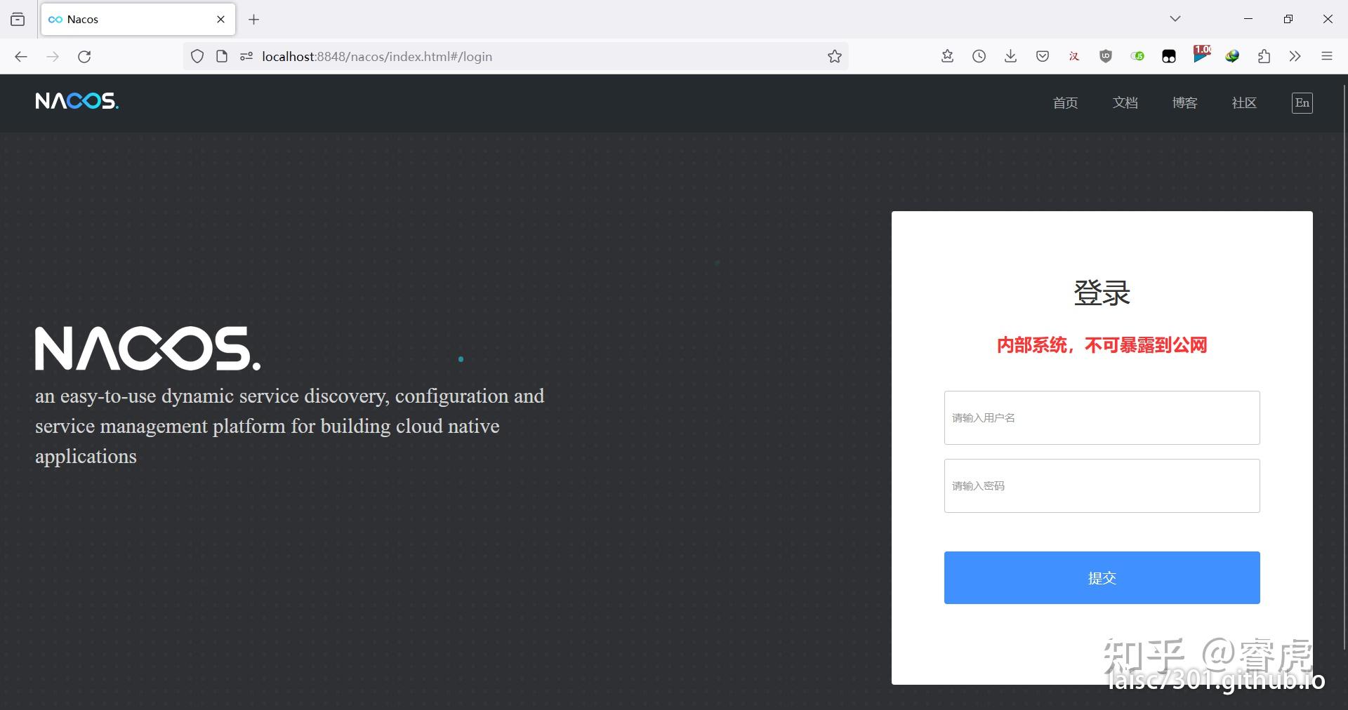 Spring Cloud Alibaba安装NACOS - 知乎