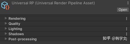Unity通用渲染管线URP面板参数 - 知乎