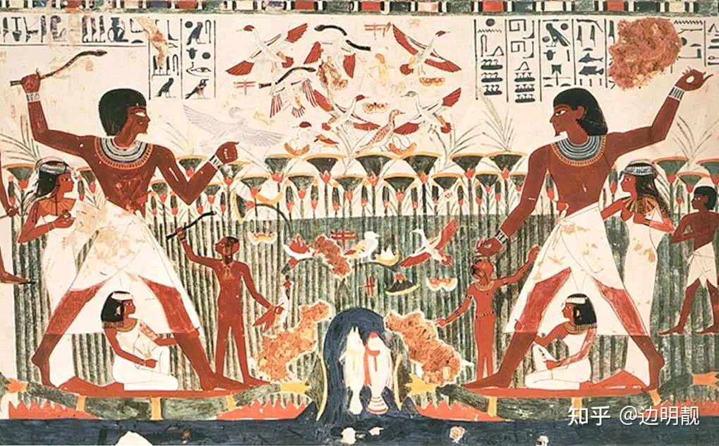 古埃及艺术（二）：“正面律”究竟是什么拧巴操作？ - 知乎