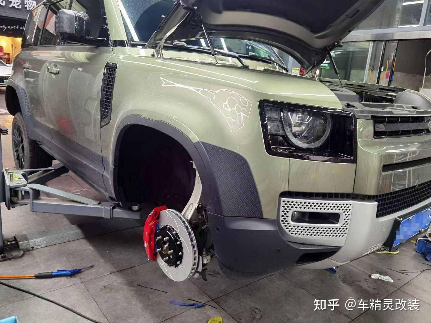 （路虎卫士刹车改装）AP9560大六卡钳、搭配390碟盘 - 知乎