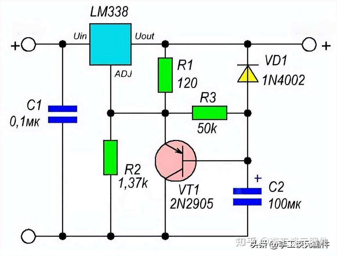 还搞不懂LM338芯片，这17种LM338应用电路你一定要看，秒变大神 - 知乎