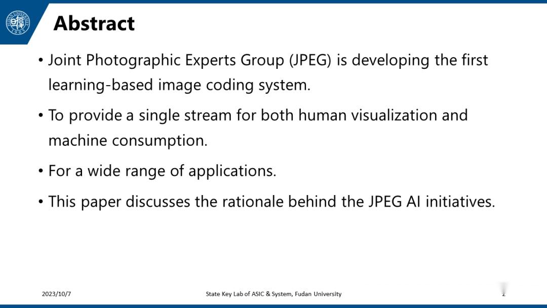 JPEG AI 标准介绍 - 知乎
