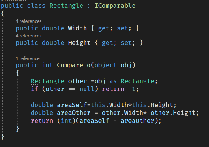 C#内建接口：IComparable - 知乎
