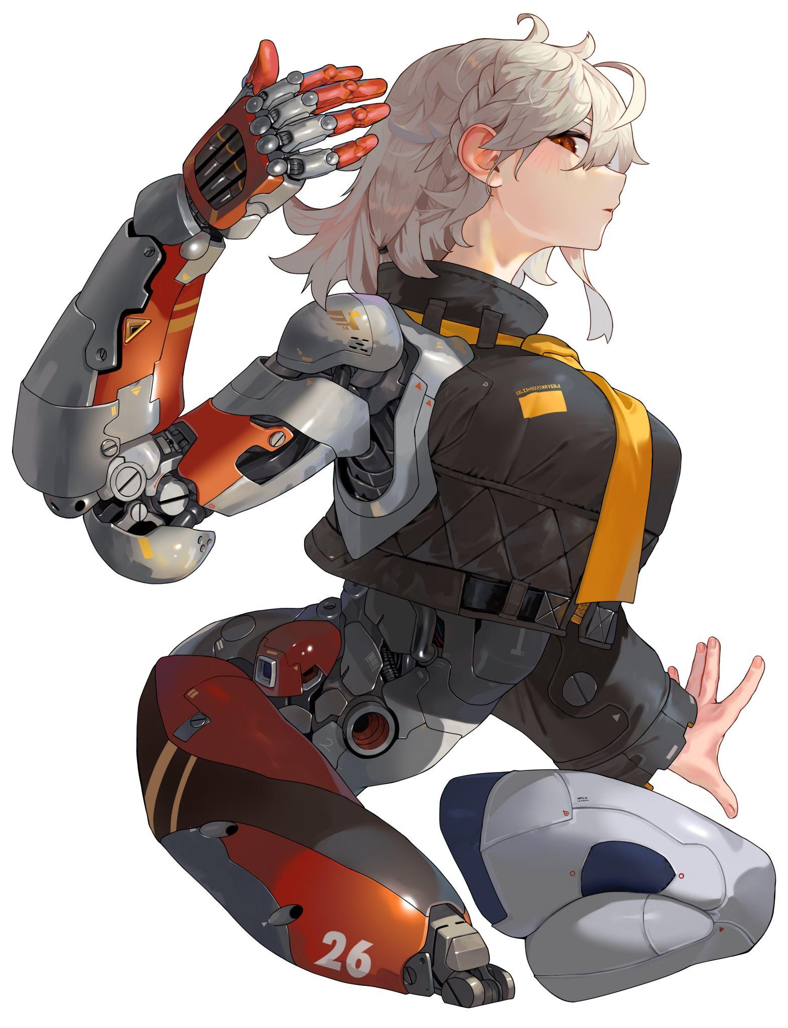 不愧是大佬！肉感和机械的完美结合，硬核机械少女来袭！ - 知乎