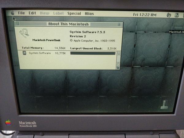 Macintosh PowerBook 180体验 - 知乎