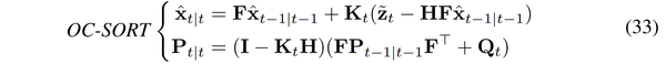[CVPR2023] Observation-Centric SORT: Rethinking SORT for Robust Multi ...