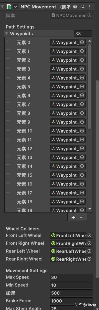 Unity - 2. WayPoint 实现小车自动巡航 - 知乎
