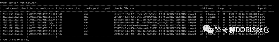 Apache Doris 整合 FLINK 、 Hudi 构建湖仓一体的联邦查询入门 - 知乎