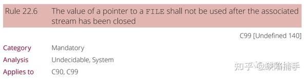 编程规范 之 MISRA C/C++ - 知乎