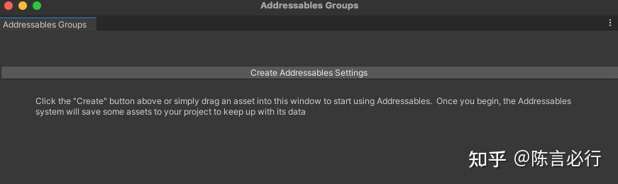 Unity 之 Addressable可寻址系统 -- 可寻址系统面板介绍 -- 入门（二） - 知乎