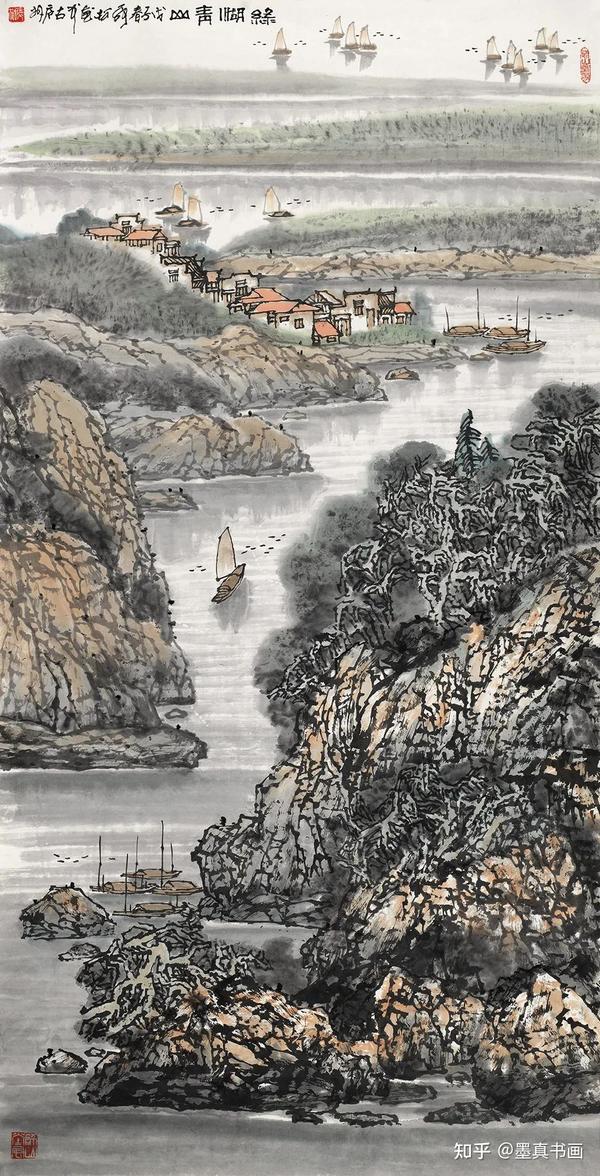 「张松」｜丹青追梦 水墨本色-中国当代书画名家个人云展览 - 知乎