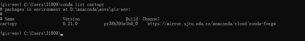 （番外1）关于geopandas和cartopy一个快速安装且靠谱的方法(ps:上海交大镜像不稳定，请读者朋友直接翻到本文末看新的方法) - 知乎