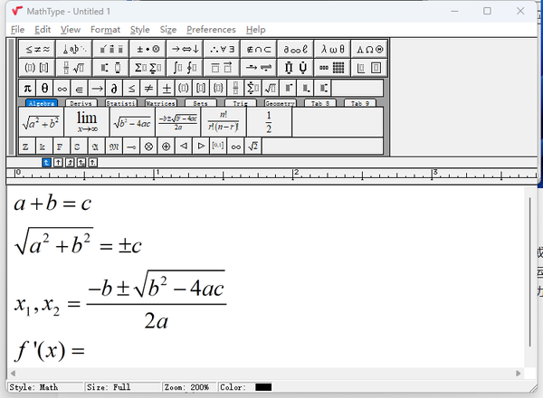 小杨研学(8)-了解Mathtype软件 - 知乎