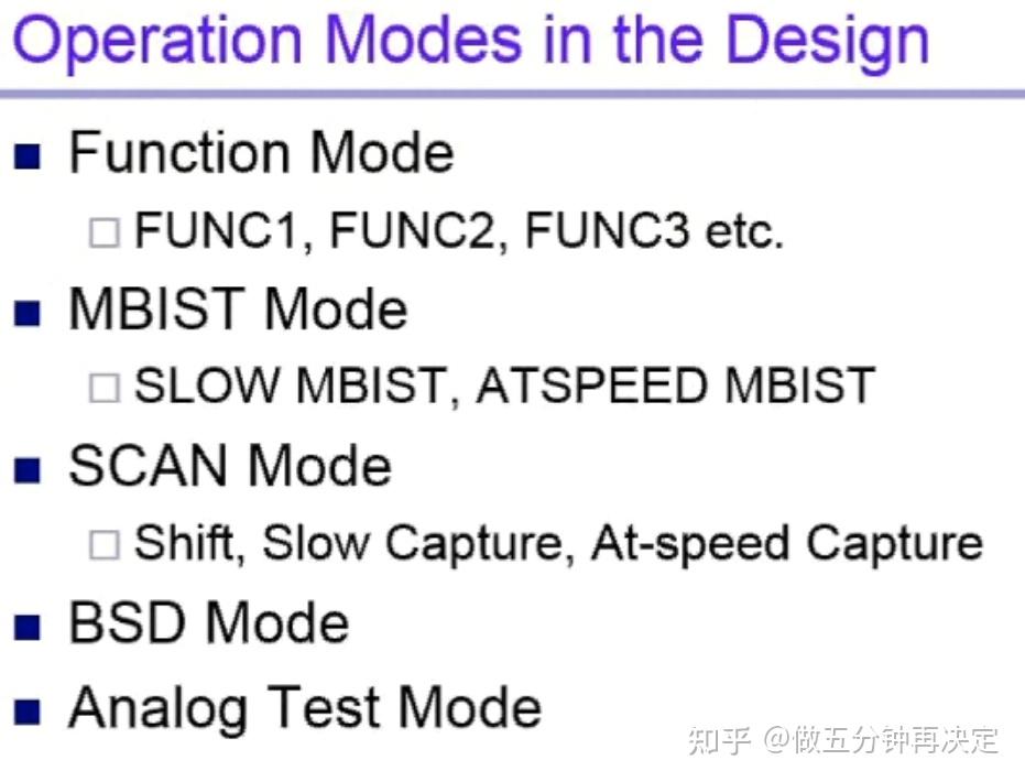 5.1【理论】【sdc基础】 DFT相关的timing和constraint - 知乎