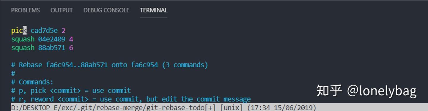 VSCode_Git_操作（rebase+revert+reset） - 知乎