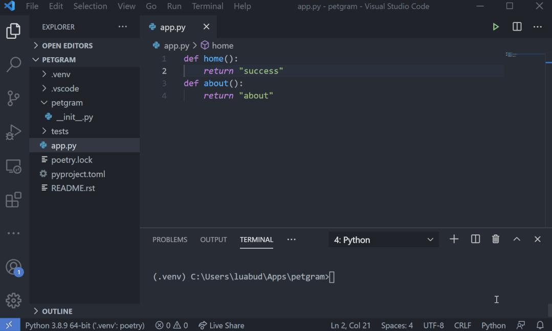 强势更新：VS Code 支持 Poetry 环境了！ - 知乎