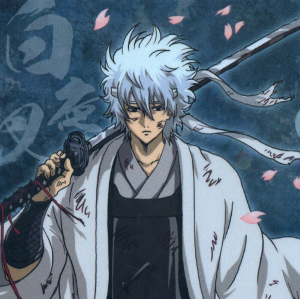 动漫头像：银魂头像之坂田银时，看好它 - 知乎