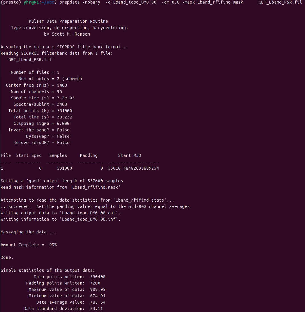 天文软件PRESTO中文手册 - 知乎