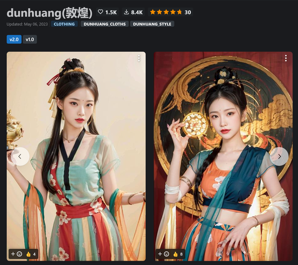 造梦师手记：惊艳国风，Stable Diffusion敦煌（dunghuang）飞天模型 - 知乎