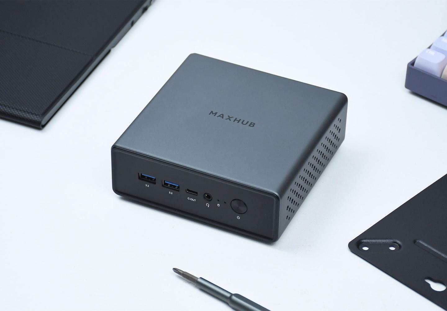 铝合金外壳，丰富接口，入门级迷你电脑主机：MAXHUB MI20简评 - 知乎