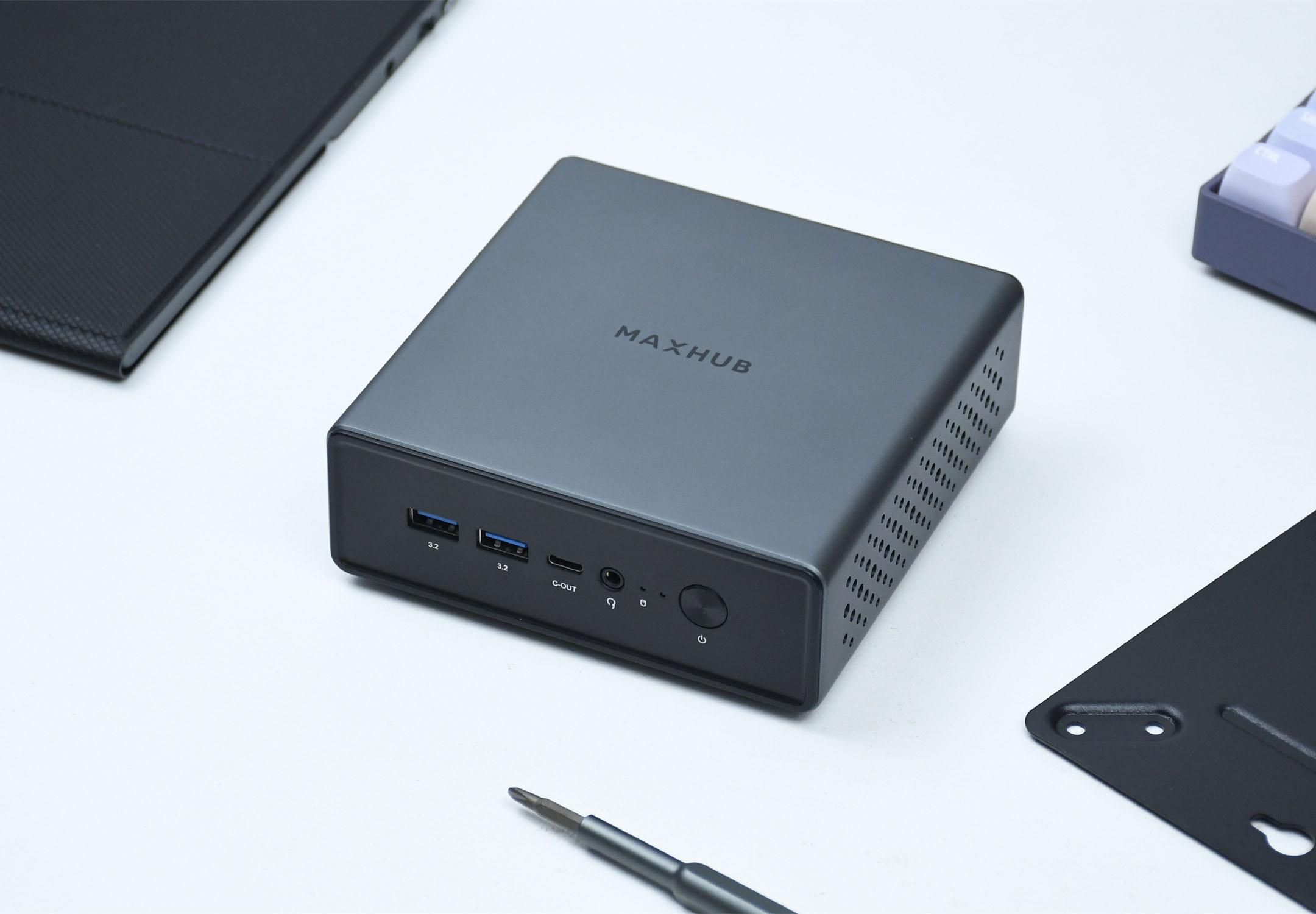 铝合金外壳，丰富接口，入门级迷你电脑主机：MAXHUB MI20简评 - 知乎