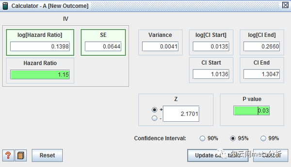 RevMan: 利用HR值和P值，换算95%CI - 知乎