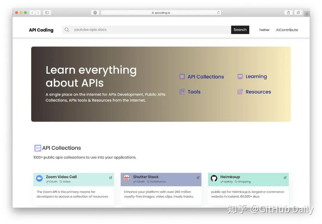 程序员必备网站之一：API Coding - 知乎