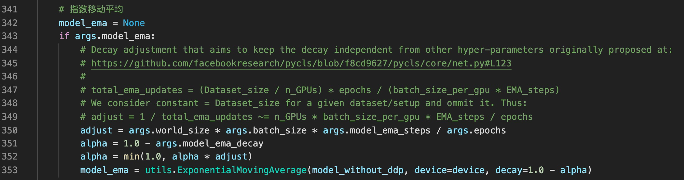 【代码解读】在pytorch中使用EMA - 知乎