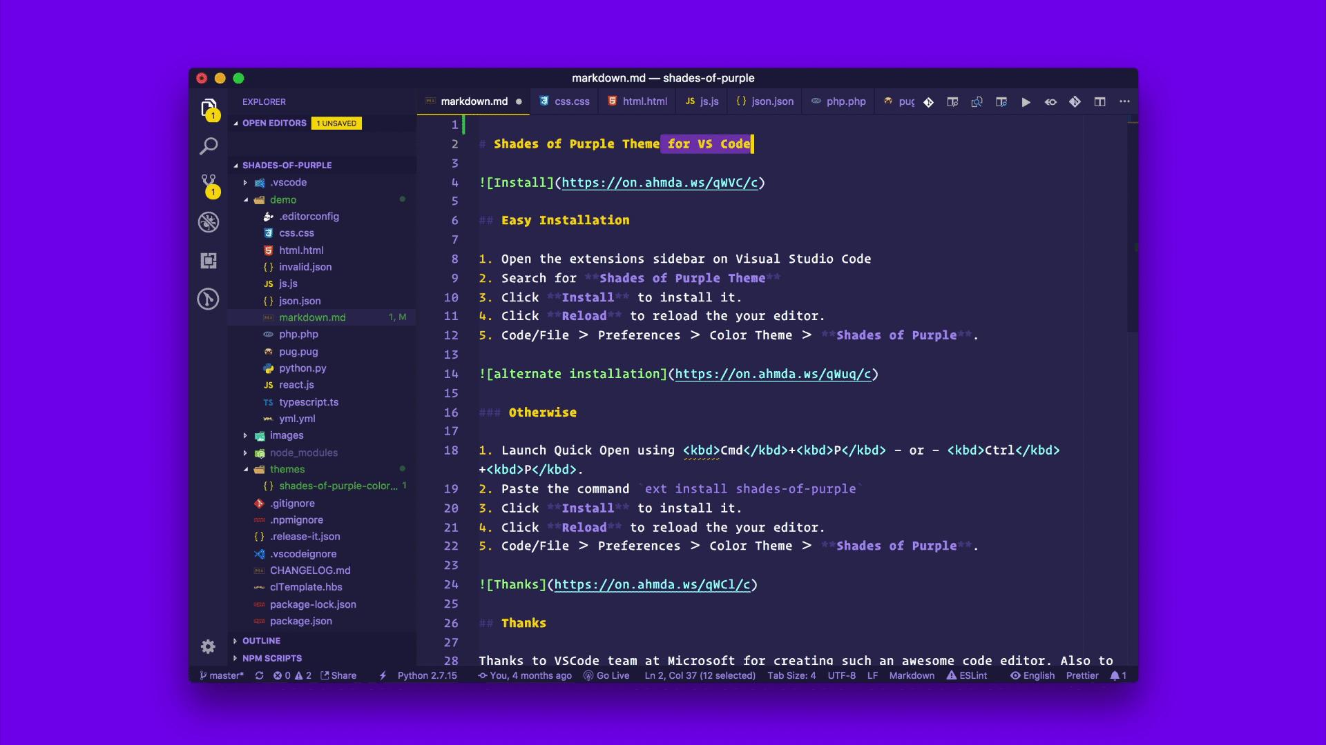 10 款最佳 VS Code 主题,你用过几个? - 知乎