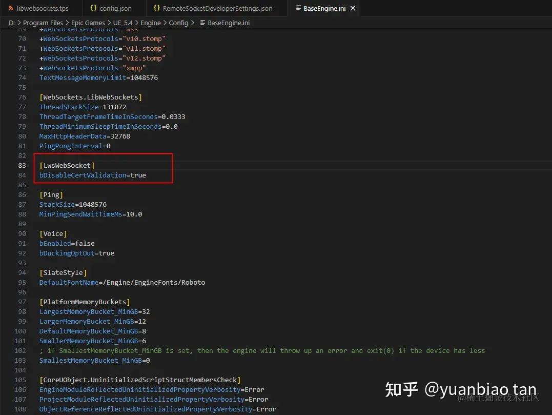 UE Websocket 通信 - 知乎