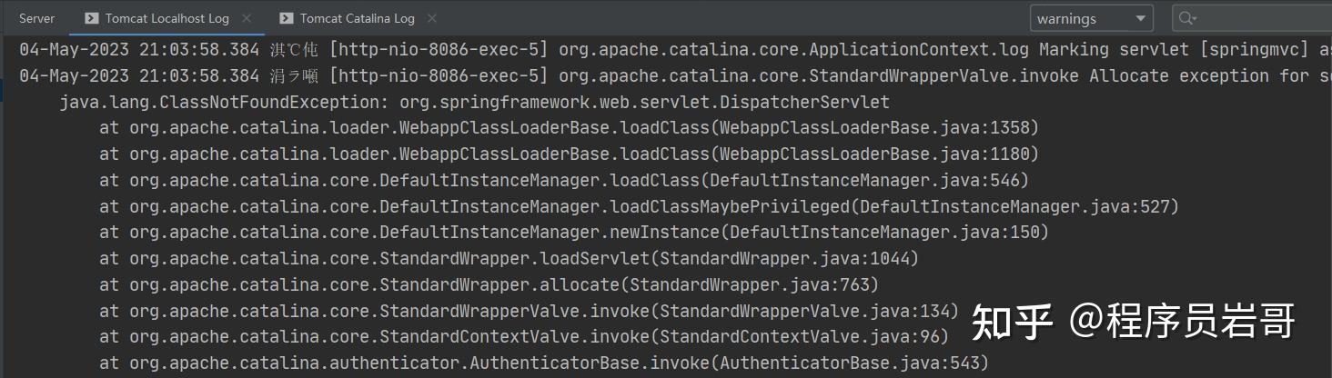 Idea开发传统javaee项目报 Classnotfoundexception Org Springframework Web