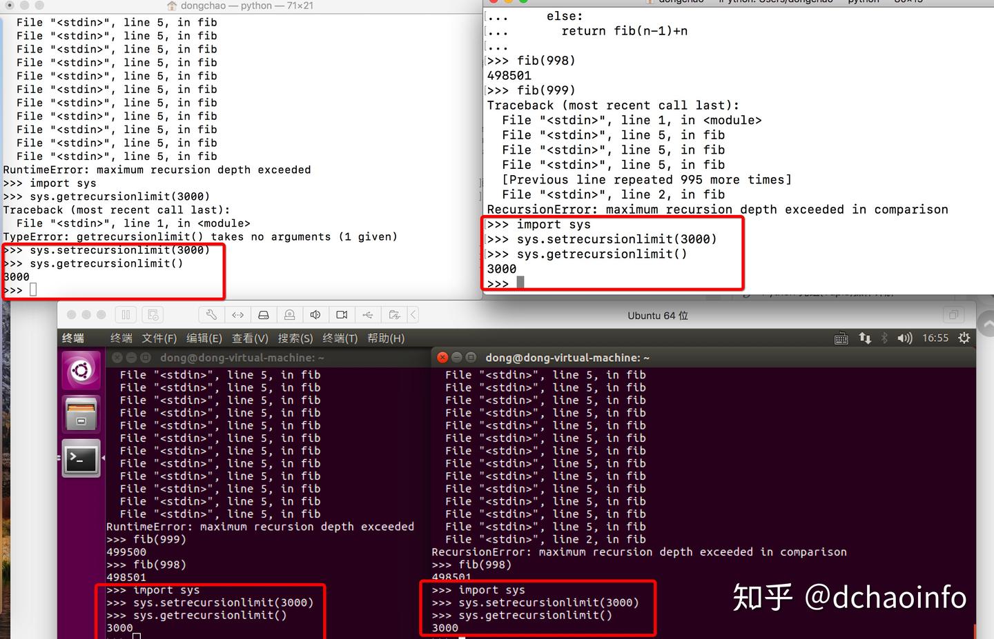 Python——谈谈递归的深度问题 - 知乎