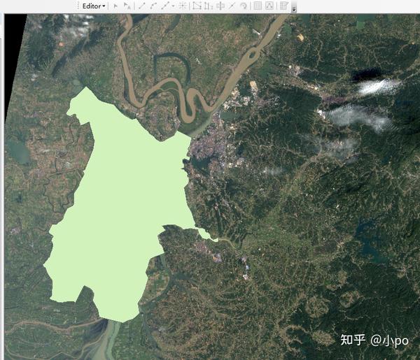 绘制边界shp文件（ArcGIS新建矢量） - 知乎