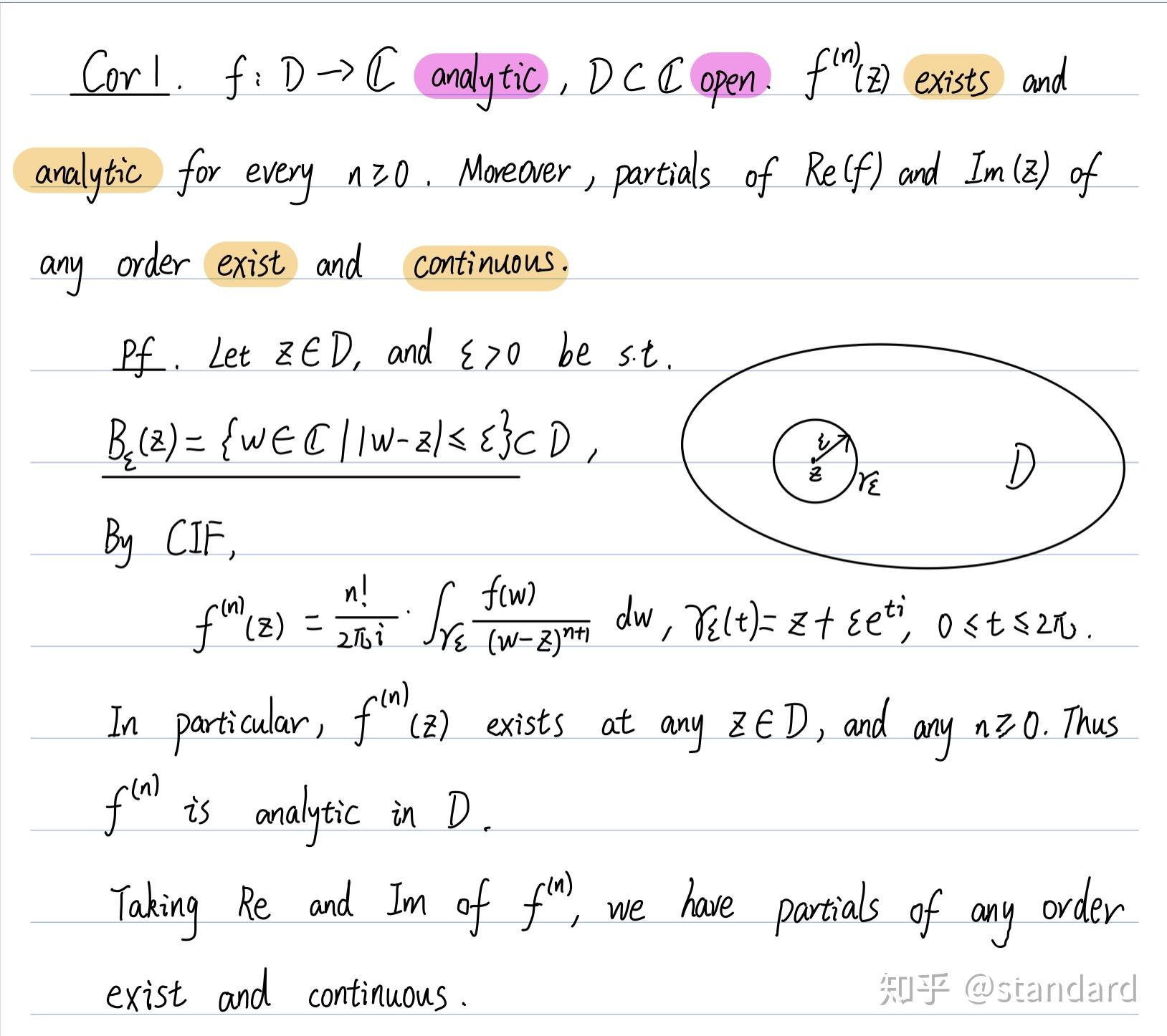 Complex function学习笔记lecture 12, lecture 13 - 知乎
