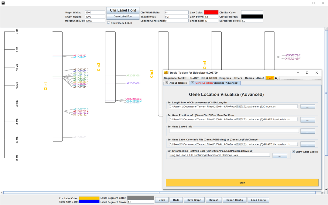 「TBtools」Gene Location 可视化「格式刷」 - 知乎