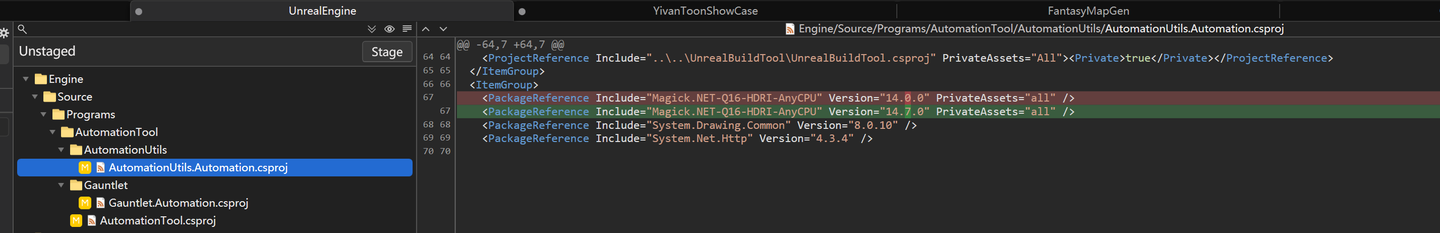 虚幻5渲染编程(Tips)[如何解决UE5.6.0源码引擎构建编译版引擎时的错误magick.net-q16-hdri-anycpu" 14.0.0] - 知乎