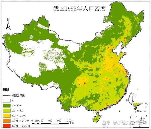 数据分享 | 1990—2020年五套全球和我国人口密度数据集 - 知乎