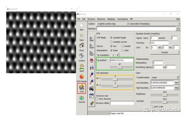 VASP从入门到入土：计算STM(扫描隧道显微镜)图 - 知乎