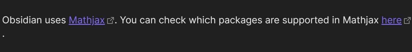 关于Obsidian的数学公式输入 - 知乎