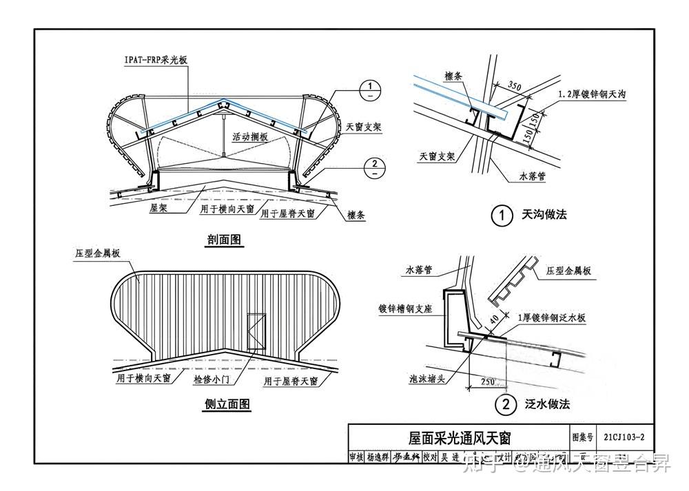 21CJ103-2《玻璃纤维增强聚酯板应用构造(二)克姆雷特采光板、防腐板》 - 知乎