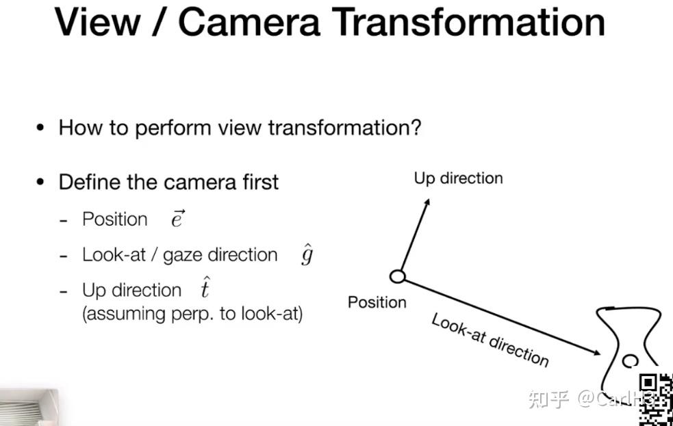 Games101-lecture04 Transformation Cont - 知乎